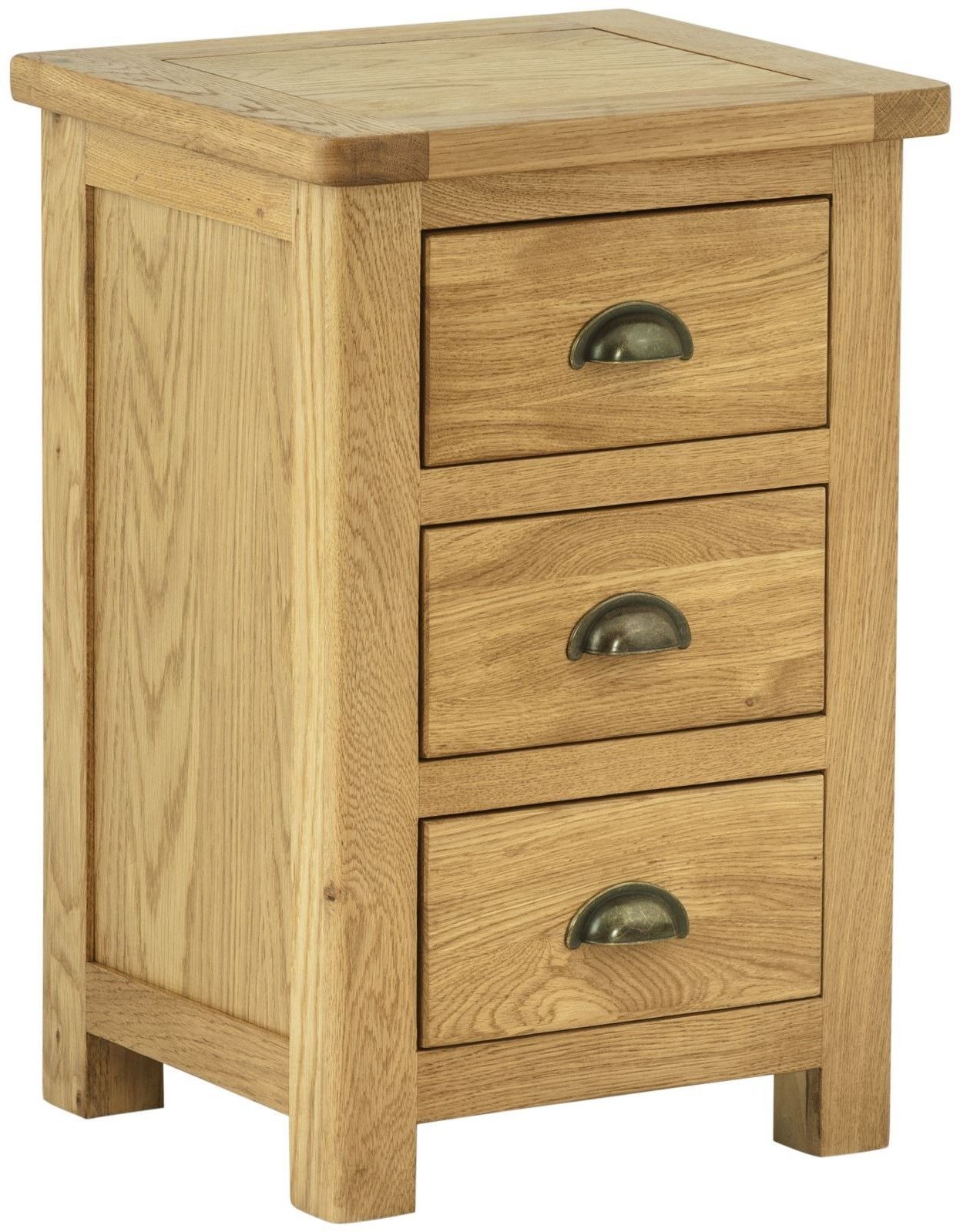 Living Homes Collection Portbury 3 Drawer Bedside Chest - Bedside ...