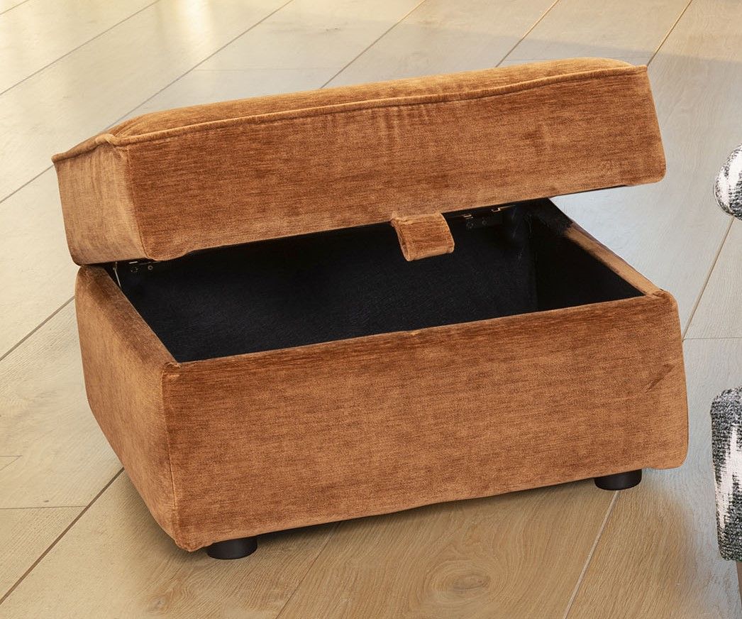 Alstons Savannah Storage Footstool - Footstools - Living Homes