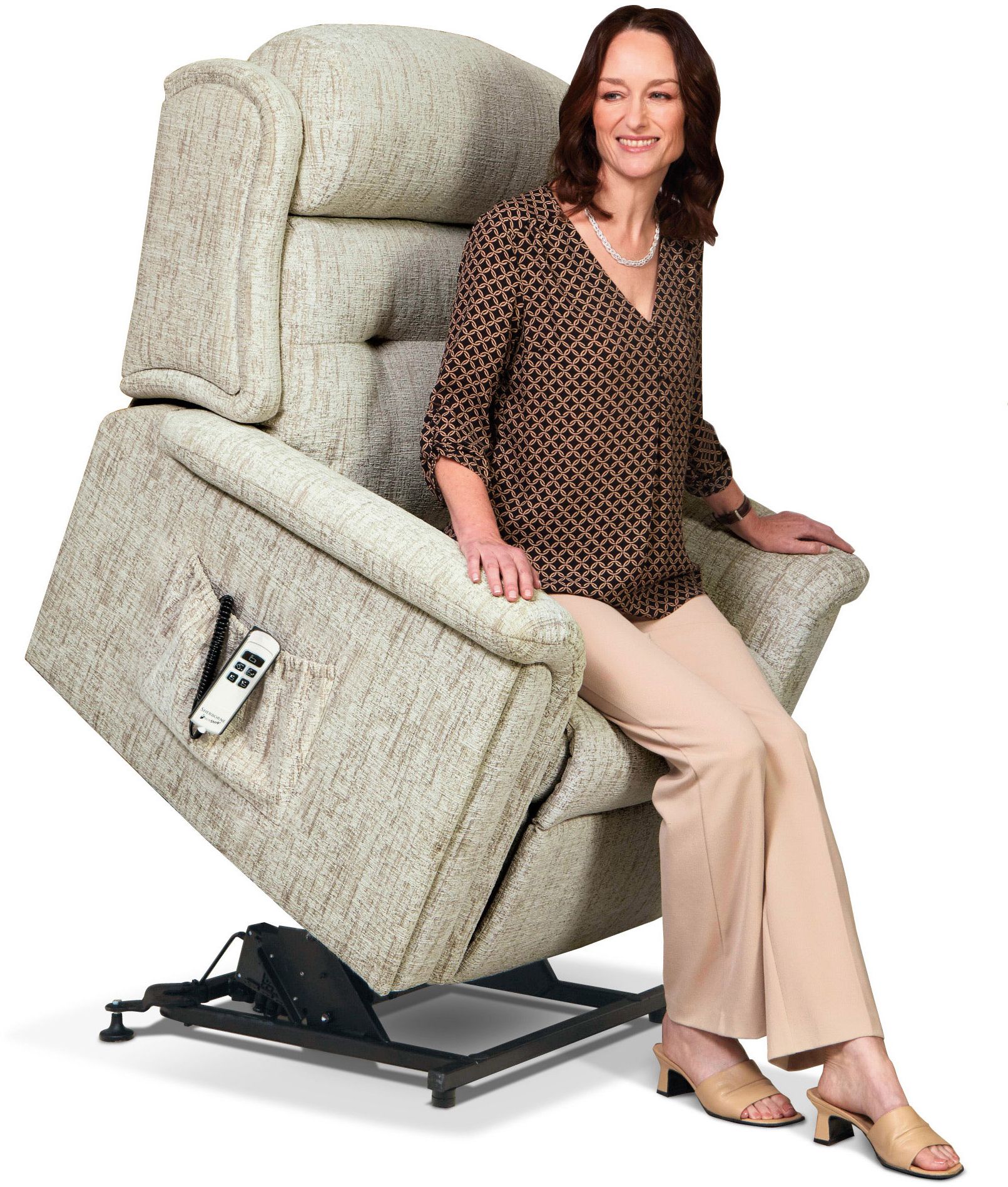 Sherborne Upholstery Sherborne Roma Small Riser Recliner - Riser ...