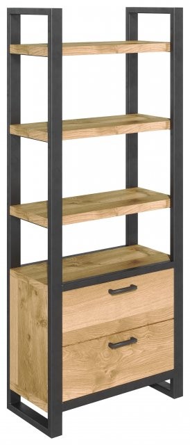 Living Homes Collection Forest Bookcase with Drawers - Shelving Units ...