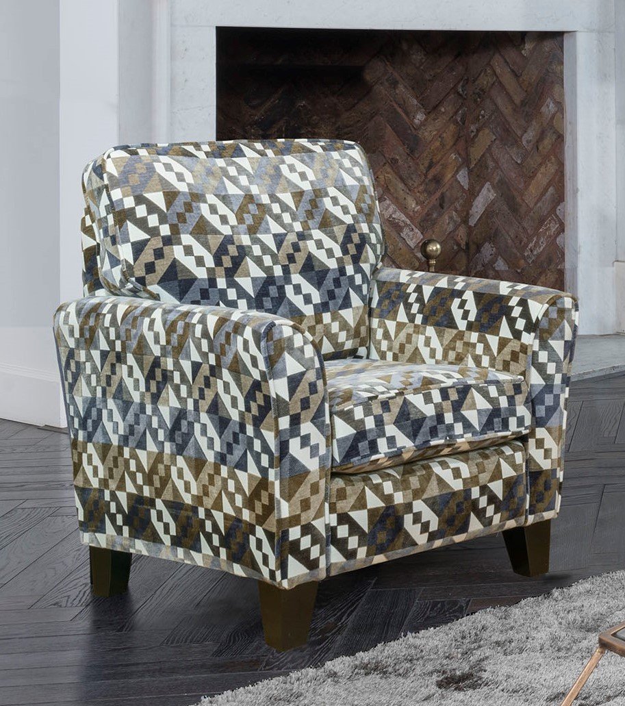 Alstons Fleming Gallery Accent Chair - Armchairs - Living Homes