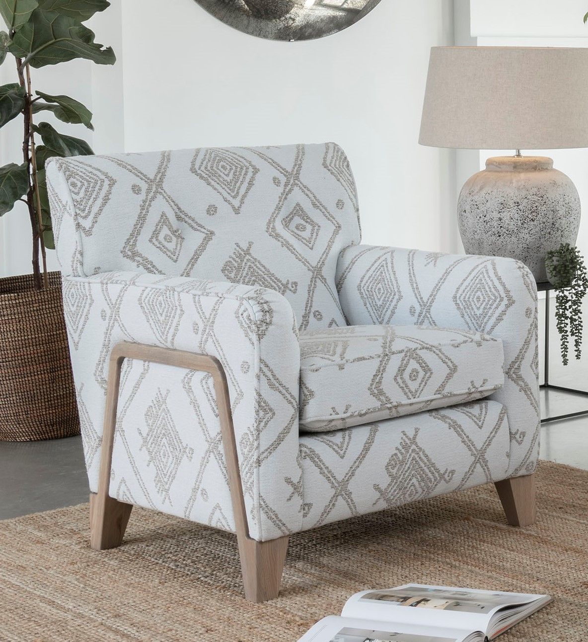 Alstons Aalto Hugo Accent Chair - Armchairs - Living Homes