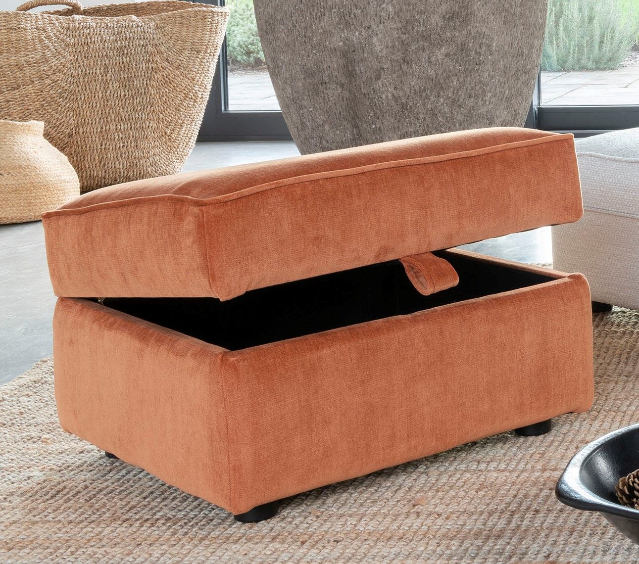 Alstons Aalto Storage Footstool - Footstools - Living Homes