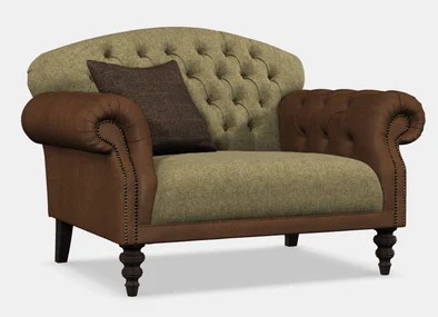 Tetrad Harris Tweed Arbroath Snuggler - Snugglers - Living Homes