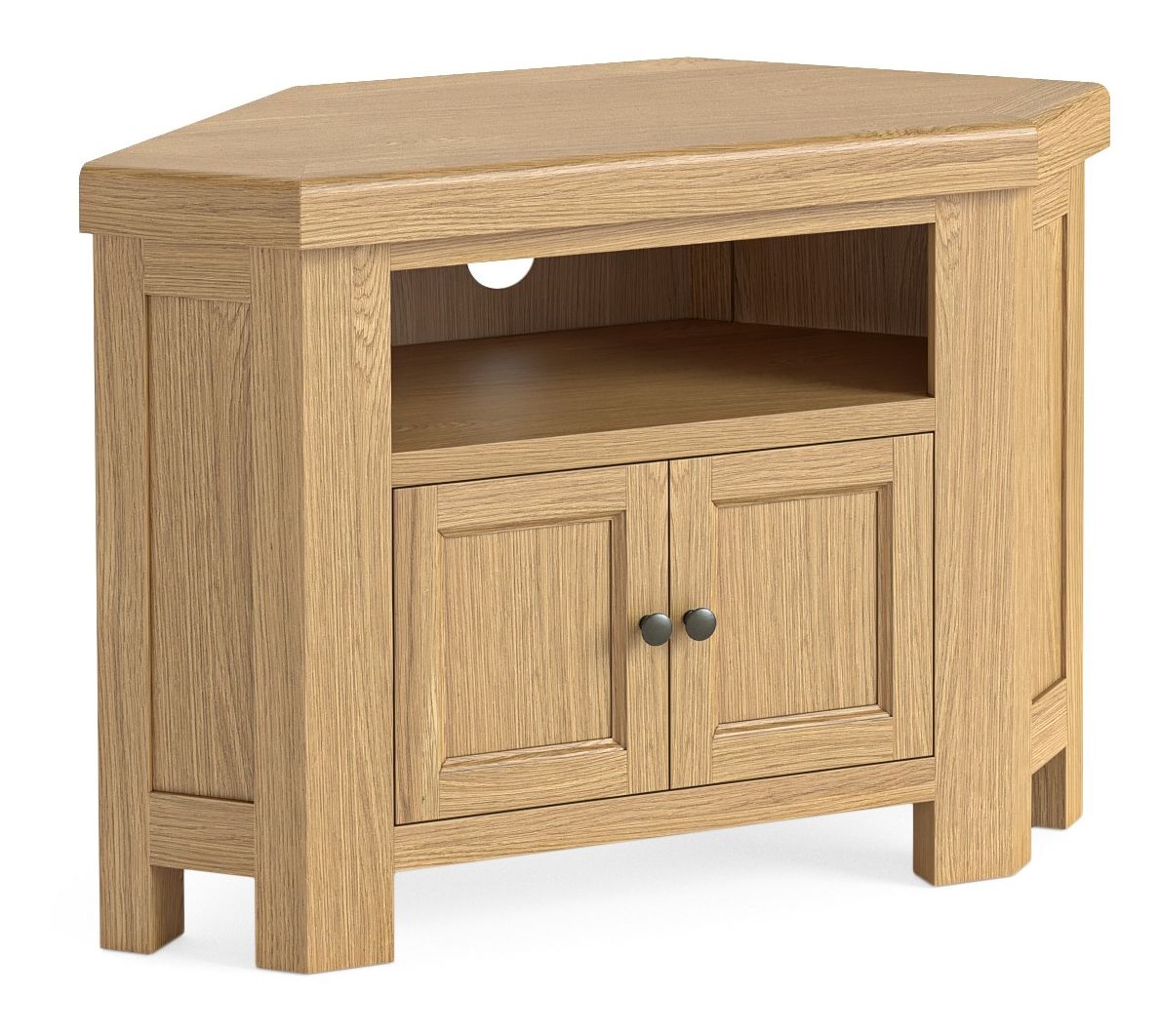 Living Homes Collection Edinburgh Corner TV Unit with 2 Doors - TV and ...