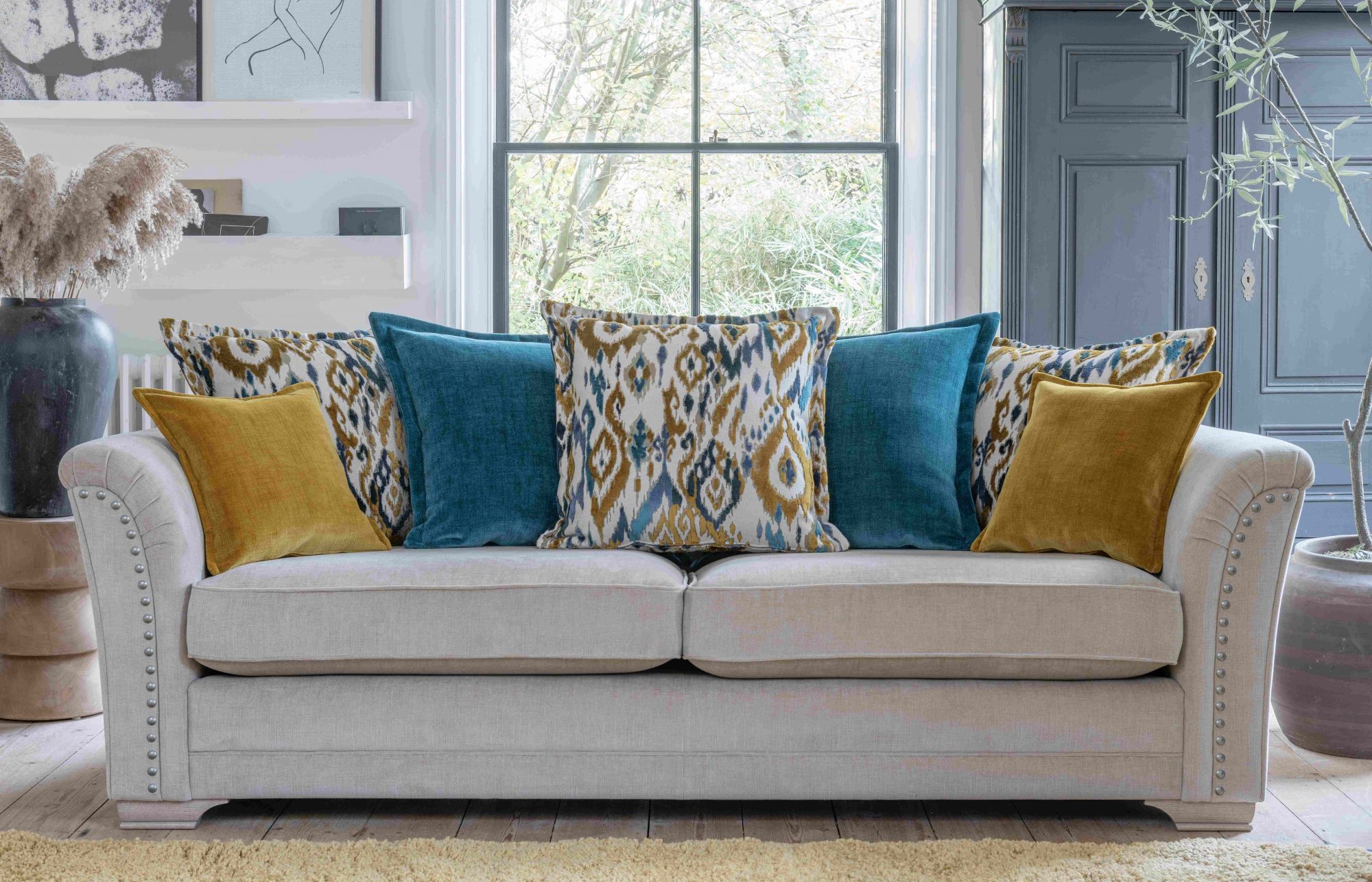 Alstons Evesham Grand Sofa - Large Sofas - Living Homes