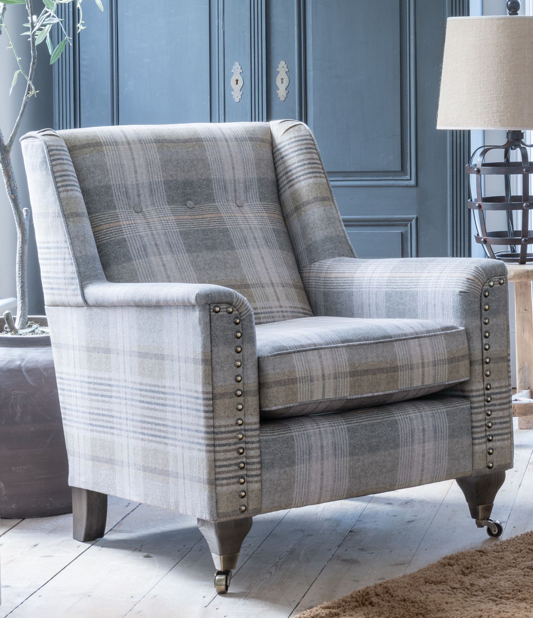 Alstons Woodstock Accent Chair - Armchairs - Living Homes